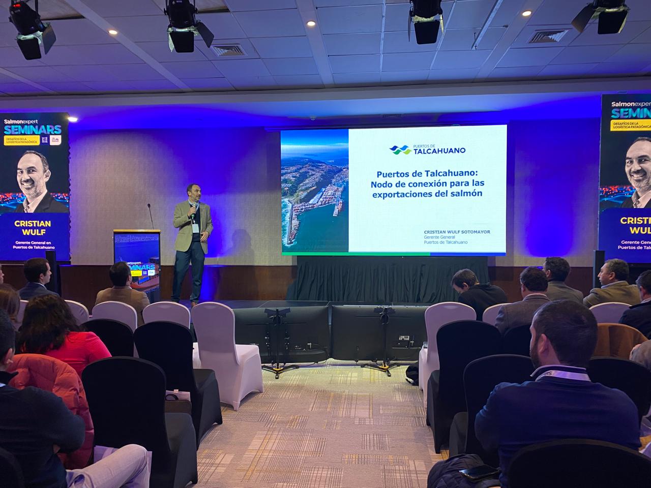 PUERTOS DE TALCAHUANO Y SVTI EXPUSIERON EN SEMINARIO SOBRE LOGÍSTICA PARA LA ACUICULTURA ...